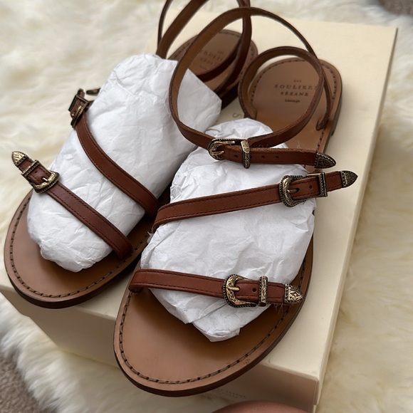 Sezane | Shoes | Sezane Low Roxanne Sandals | Poshmark